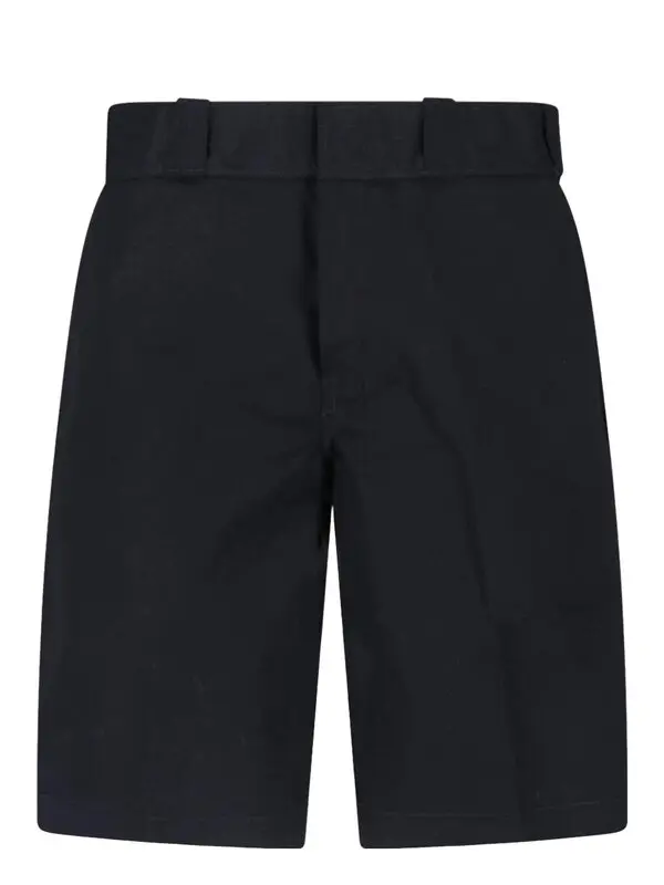 Dickies Utility Work Trousers In Durable Poly-cotton Blend - Black