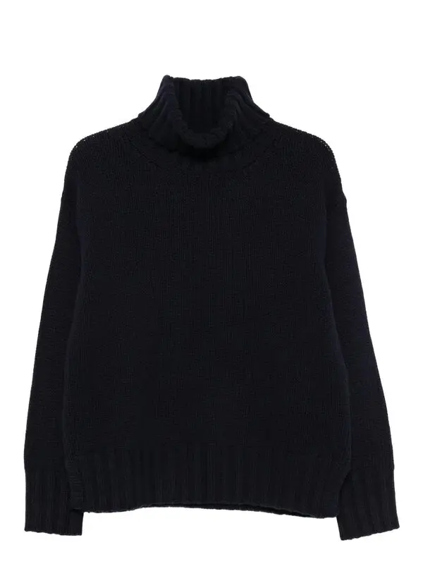 JUCCA Wool Turtleneck - Blue