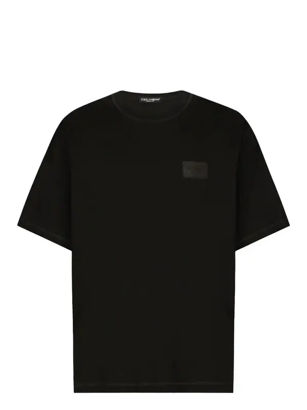 Dolce & Gabbana T-shirt With Logo - Black