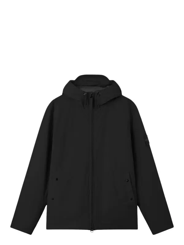 Stone Island Hooded Blouson Jacket - Black