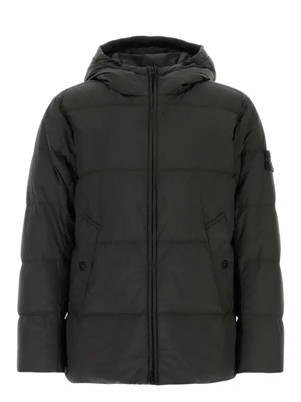 Stone Island Crinkle Reps Ny Puffer Jacket - Grey