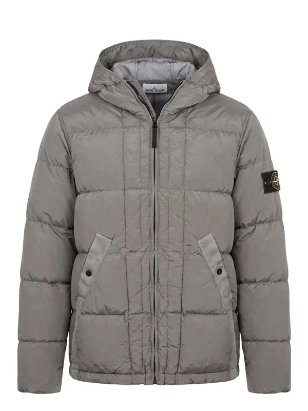 Stone Island Nylon Puffer Jacket - Grey