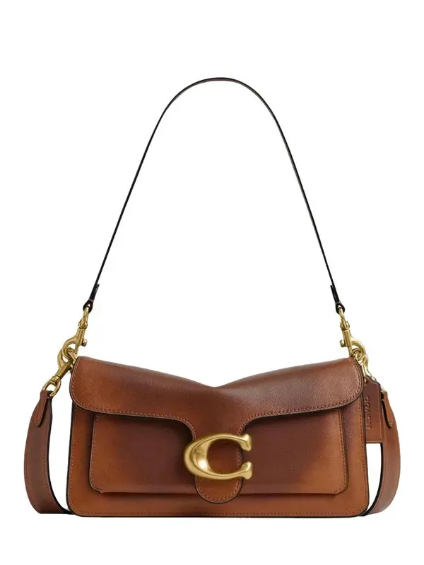 COACH Tabby 26 Leather Shoulder Bag - Brown