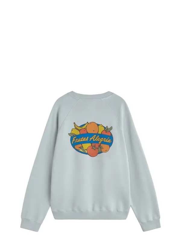 THINKING MU Frutas Pepe Sweatshirt - Blue