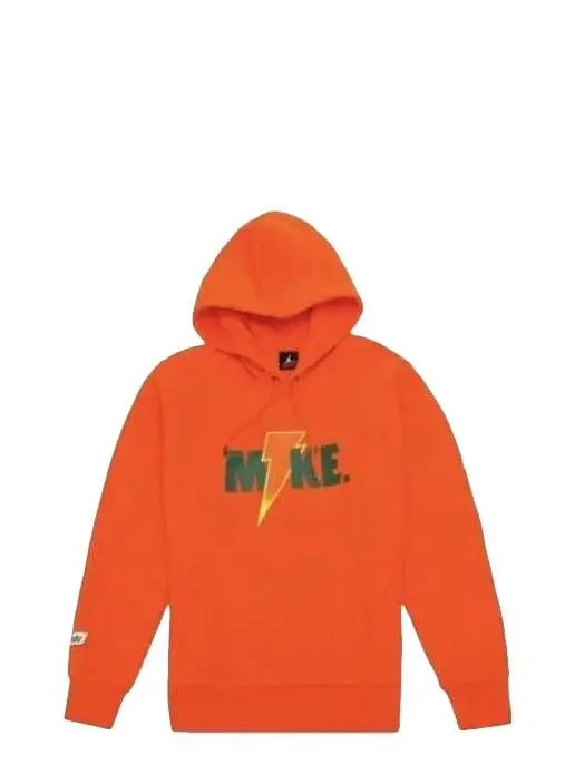 JORDAN Sportswear Like Mike Fleece Pullover Hoodie - Orange/safety Orange
