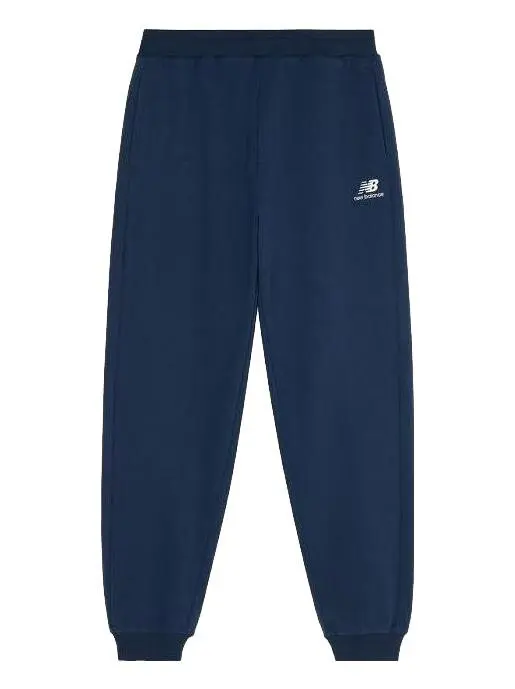 NEW BALANCE Logo Essentials Pants Asia Sizing 'blue - Blue/white