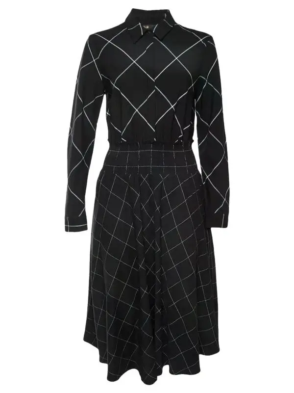 Maje Ralek Asymmetric Midi Dress - Black