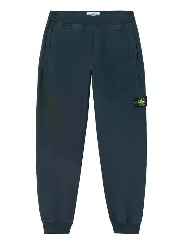 Stone Island Logo-patch Track Pants - Green
