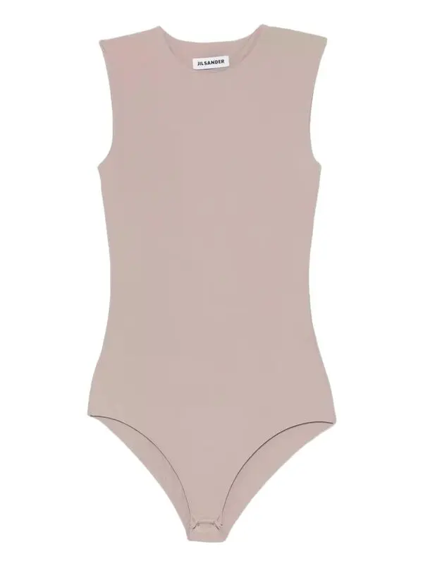 JIL SANDER Sleeveless Bodysuit - Grey