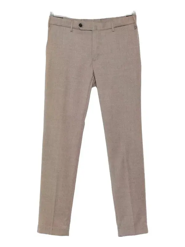 Incotex Belt-loops Straight-leg Trousers - Neutrals