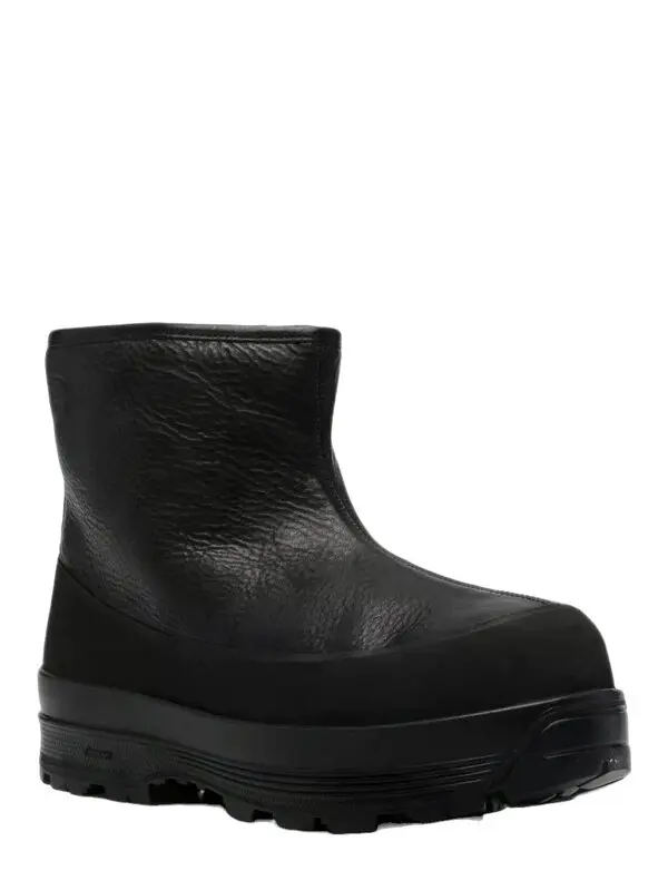 Diemme Badia Shearling Leather Boots - Black