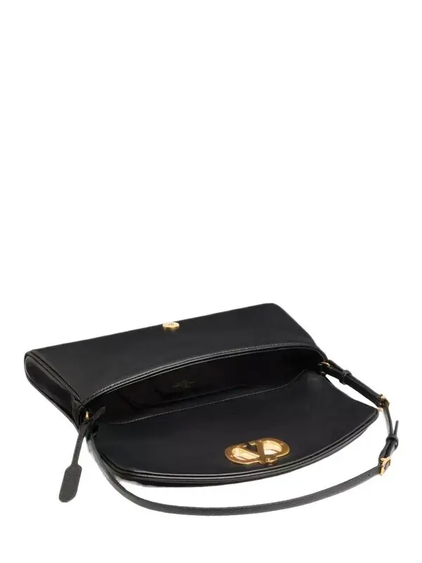 Valentino Garavani Devain Small Nappa Shoulder Bag - Black