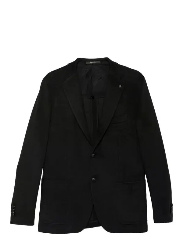 Tagliatore Giacca Single-breasted Notch-lapels Blazer - Black