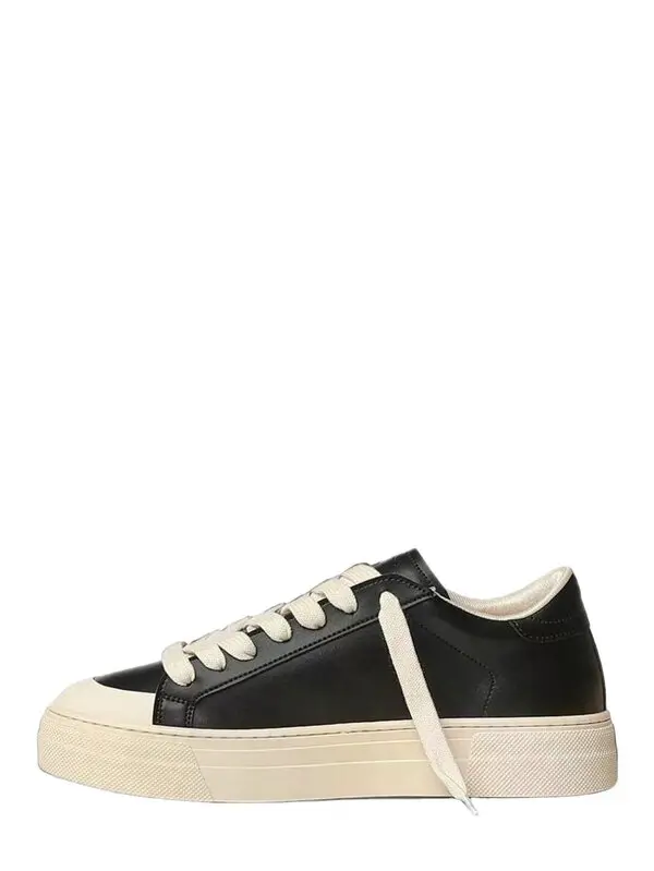 DEMNA Lace-up Leather Sneakers - Black
