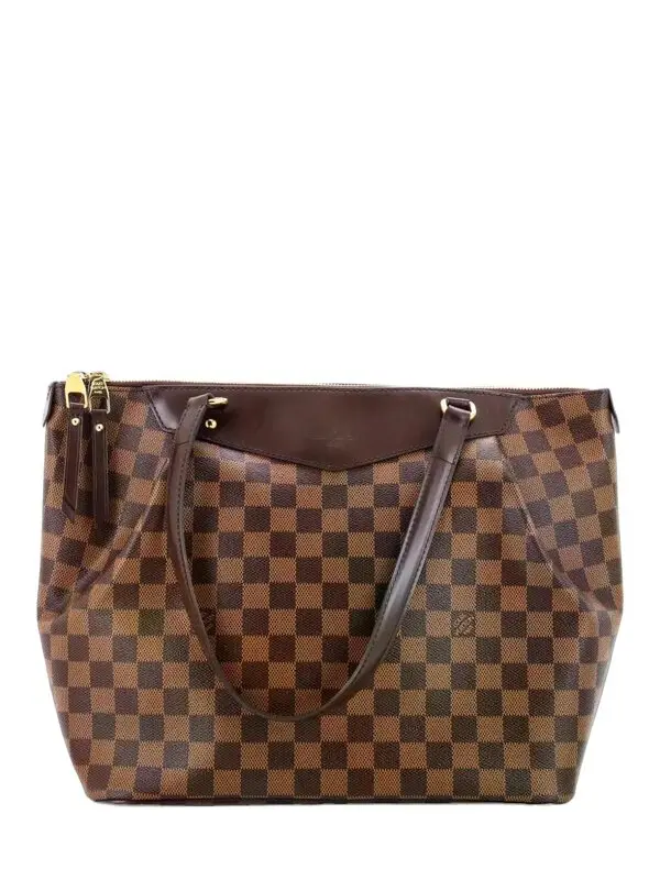 LOUIS VUITTON Westminster Handbag Damier Gm Tote Bag - Brown