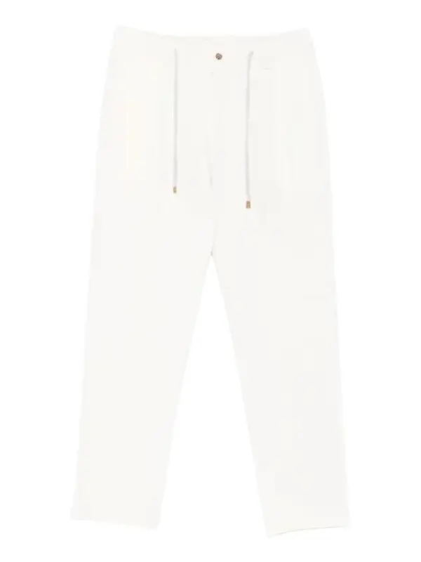 ARTE ANTWERP Pleated Drawstring Trousers - Neutrals