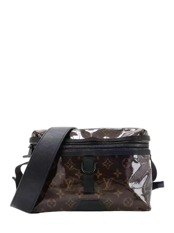 LOUIS VUITTON Messenger Bag Limited Edition Monogram Glaze Canvas Pm Crossbody Bag - Brown