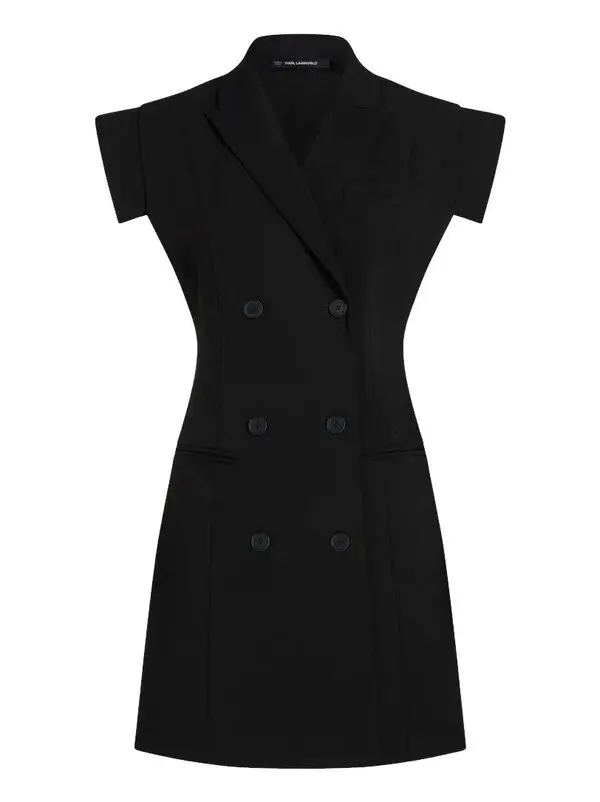 Karl Lagerfeld Tailored Blazer Dress - Black