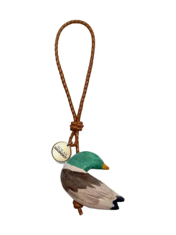 Ruslan Baginskiy Green Duck Bag Charm - Neutrals