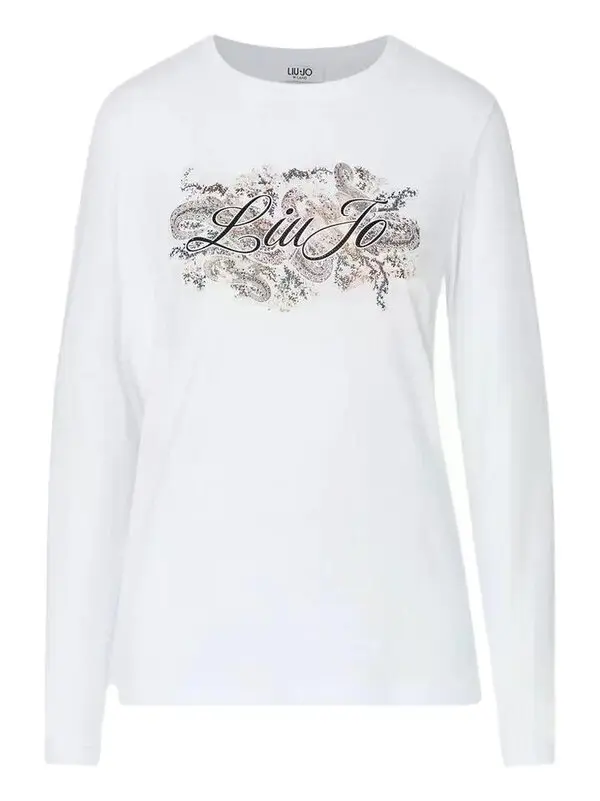 Liu Jo Long Sleeve T-shirt - White
