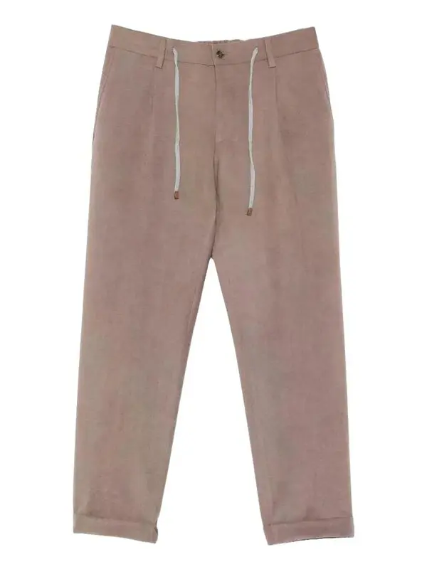 ARTE ANTWERP Drawstring-waistband Trousers - Neutrals