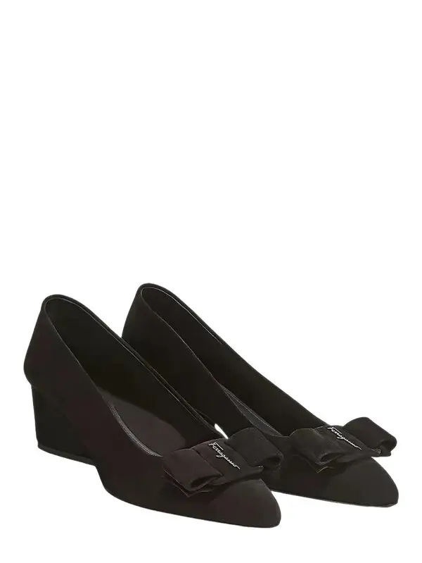 FERRAGAMO Vara Bow Pumps - Black