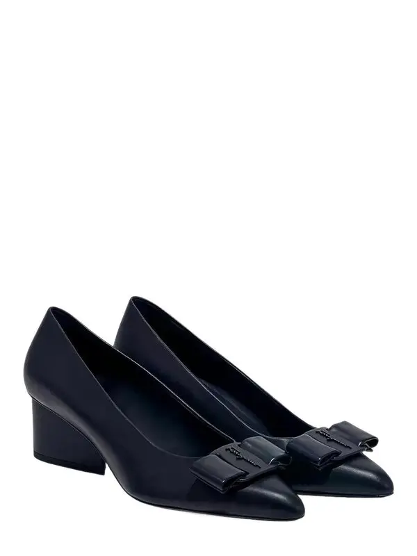 FERRAGAMO Vara Bow Pumps - Blue