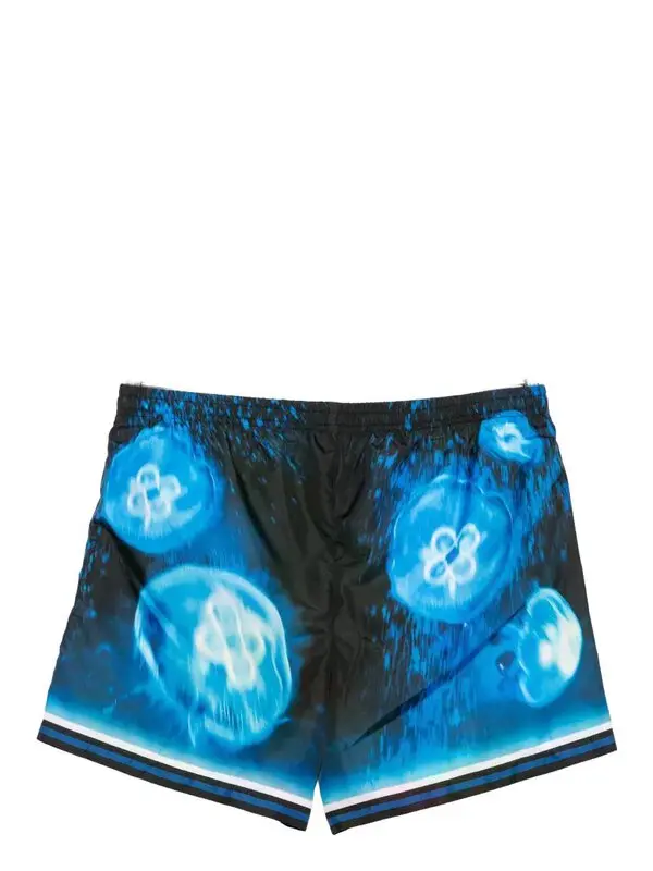 Casablanca Meduse Sportive Swim Shorts - Blue