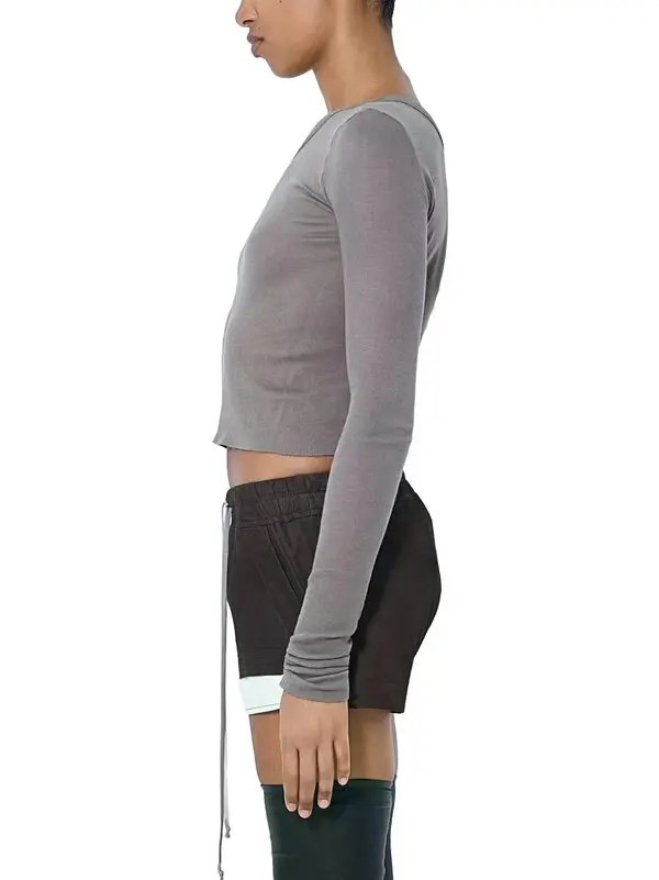 Rick Owens Asymmetric One-shoulder Top - Grey