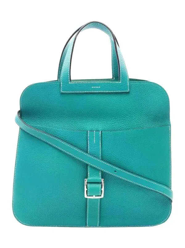 Hermès 2017 Clemence Halzan 31 Satchel - Blue