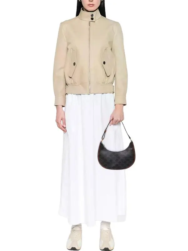 Celine 2022 Medium Triomphe Coated Canvas Ava Shoulder Bag - Brown