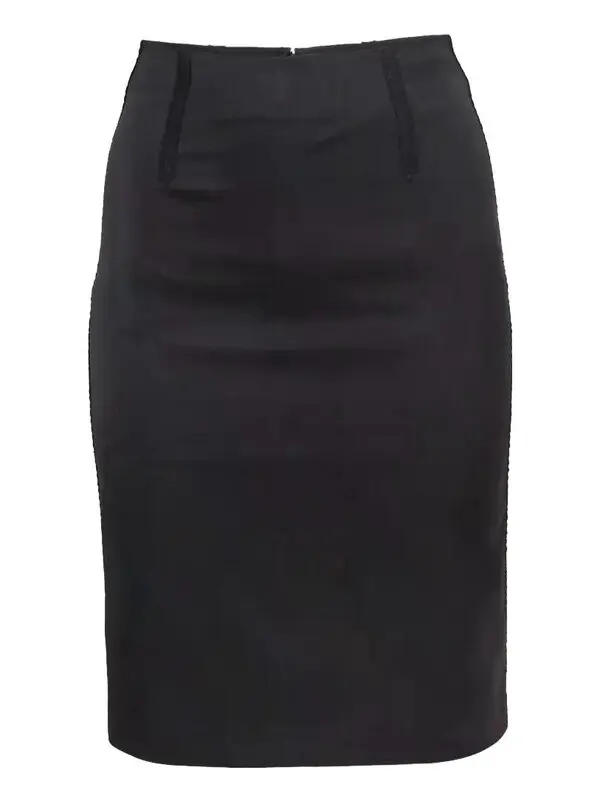 La Perla Pencil Skirt - Black
