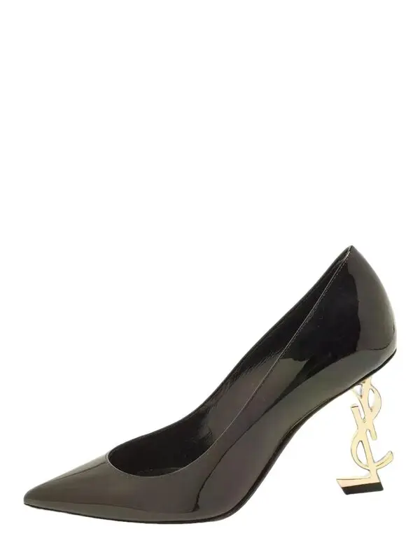 Saint Laurent Opyum Patent Leather Pumps - Black