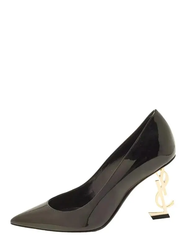 Saint Laurent Opyum Patent Leather Pumps - Black