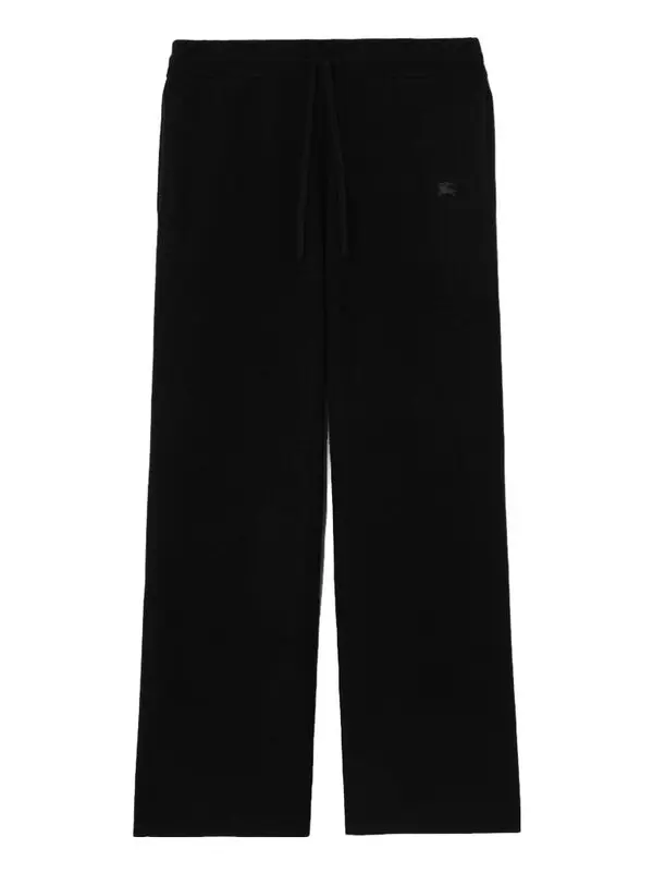 Burberry Cashmere Blend Track Pants - Black