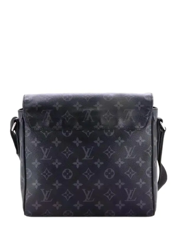 LOUIS VUITTON District Messenger Bag Monogram Eclipse Canvas Pm Crossbody Bag - Black