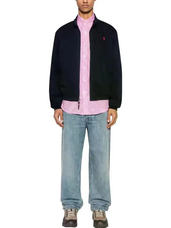 Polo Ralph Lauren Pony-motif Zip-up Jacket - Blue