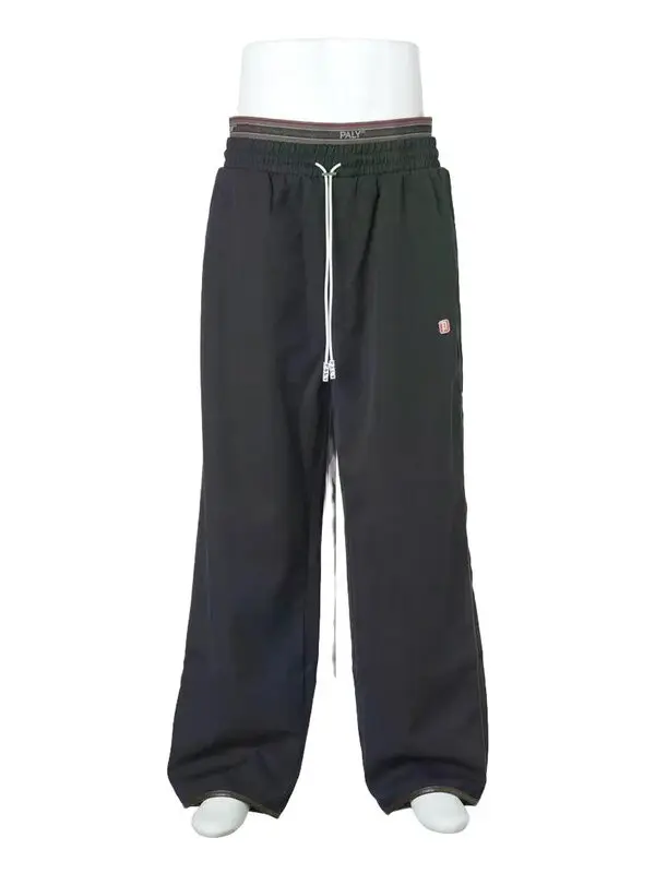 PALY Logo-patch Track Pants - Blue
