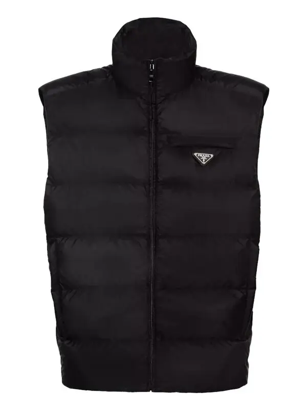 Prada Padded Re-nylon Vest - Black