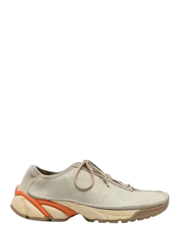 Our Legacy Klove Waxed Cowhide Sneakers - Neutrals