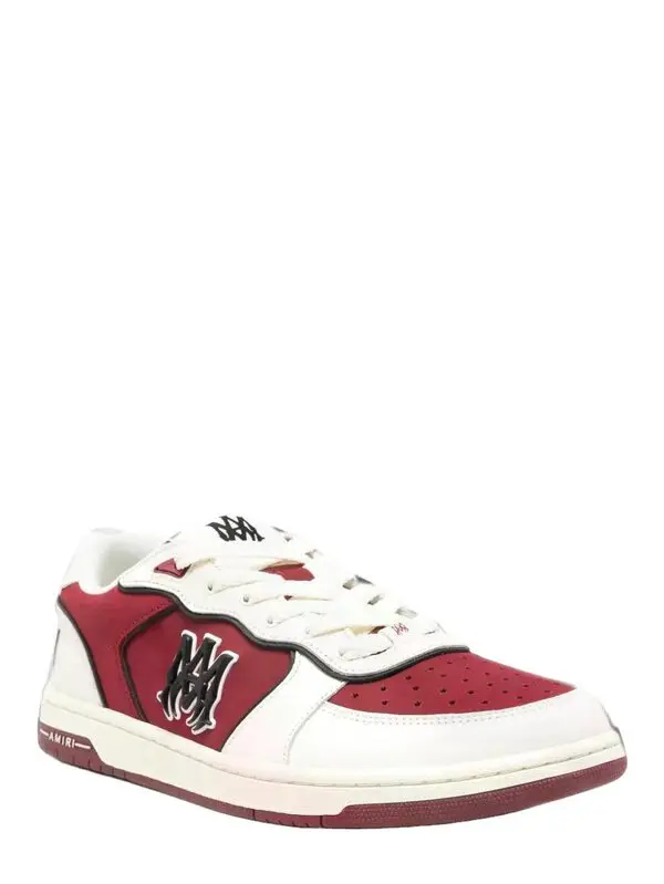 Amiri Newport Logo-patch Panelled Sneakers - White