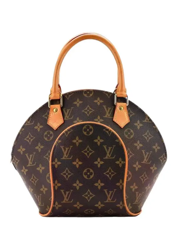 LOUIS VUITTON Ellipse Bag Monogram Canvas Pm Satchel - Brown