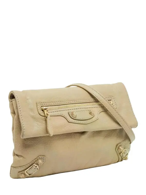 Balenciaga Classic Envelope Clutch Bag - Neutrals