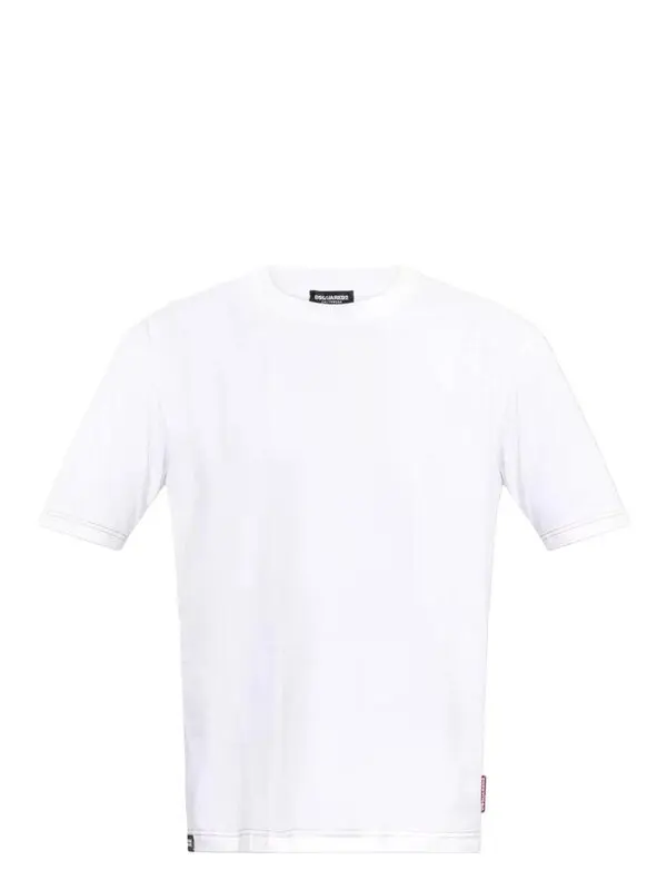 Dsquared2 Tape V-neck T-shirt - White
