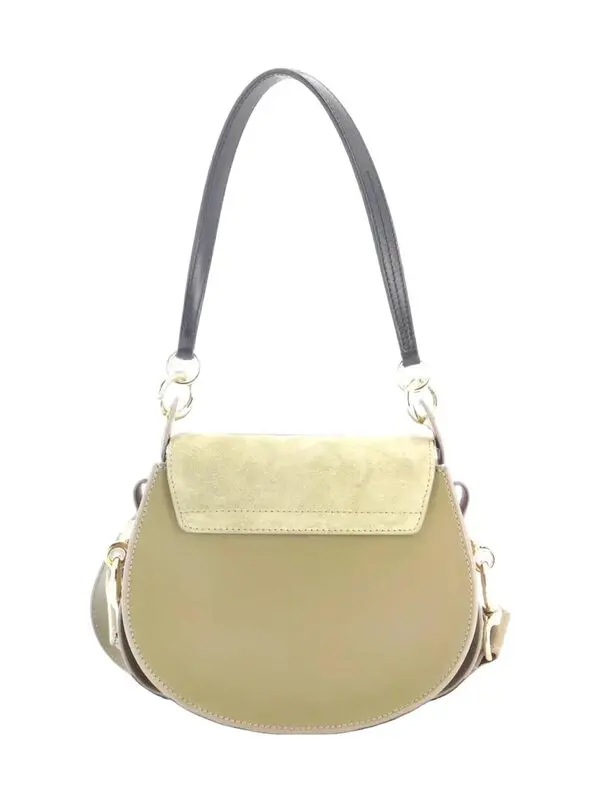 Chloé Tess Bag Leather Small Shoulder Bag - Green