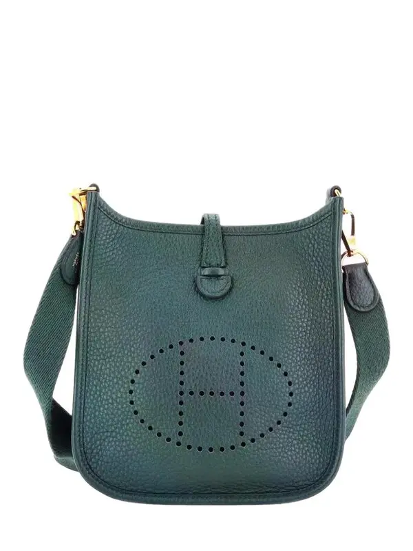 Hermès Evelyne Bag Gen Iii Clemence Tpm Crossbody Bag - Green