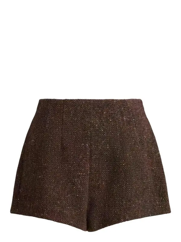 Ralph Lauren Walace Tweed Shorts - Brown