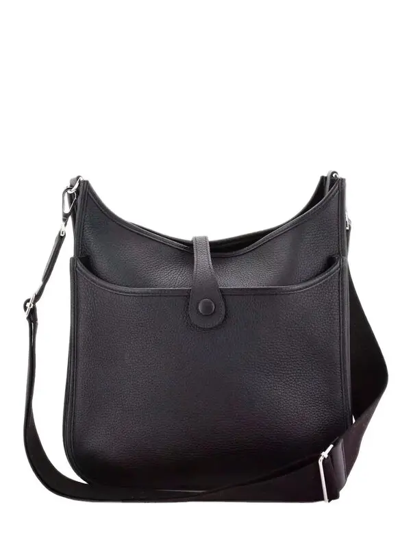 Hermès Evelyne Bag Gen Iii Clemence Pm Crossbody Bag - Black
