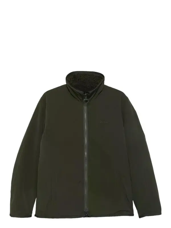Barbour Reversible Fleece Zip-up Jacket - Green