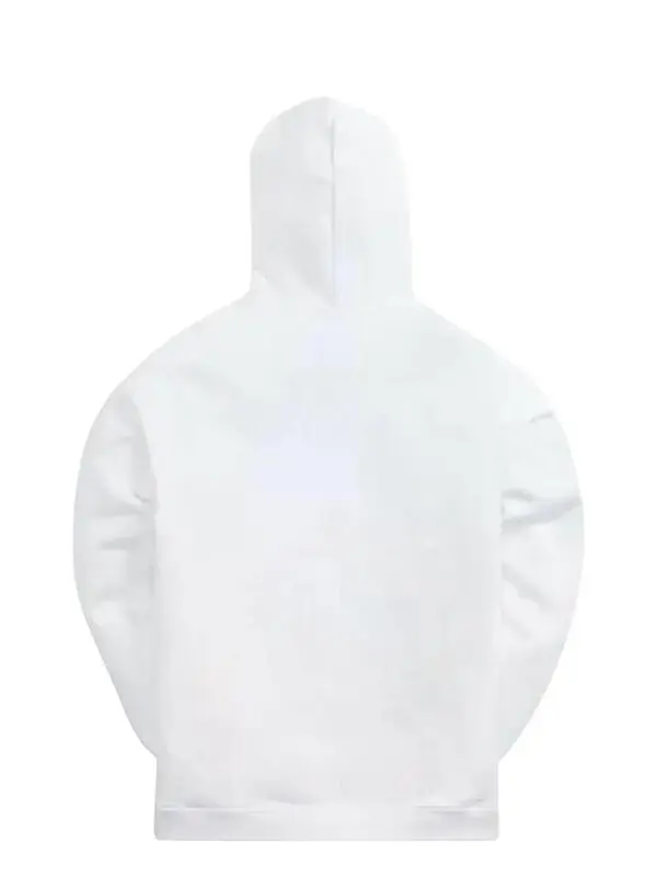 Kith Logo-detail Hoodie - White